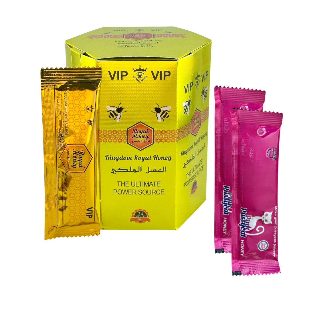 Kingdom Royal Honey Vip Turca (24 Sachets 20gr) – Hive Shop
